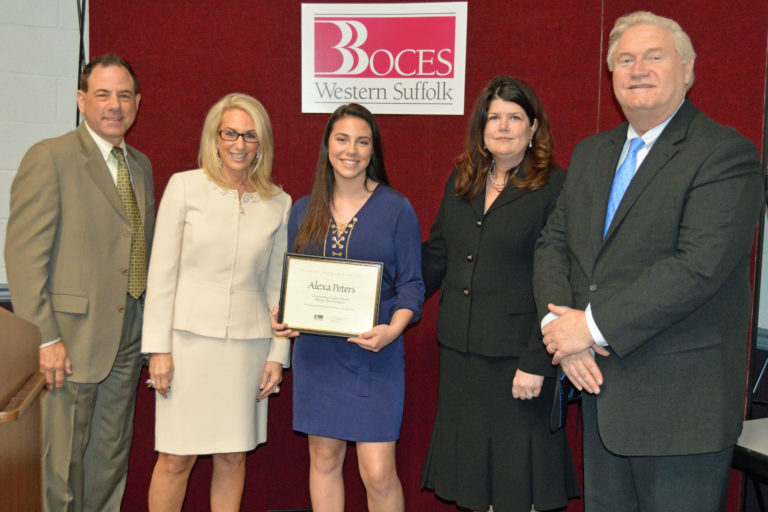 Western Suffolk BOCES Board Honors Outstanding Tech Students - Wilson Tech