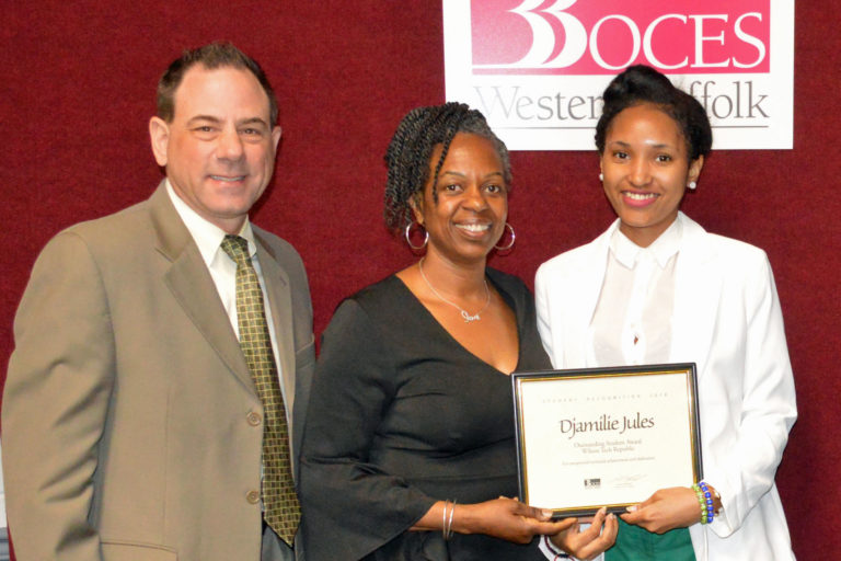 Western Suffolk BOCES Board Honors Outstanding Tech Students - Wilson Tech