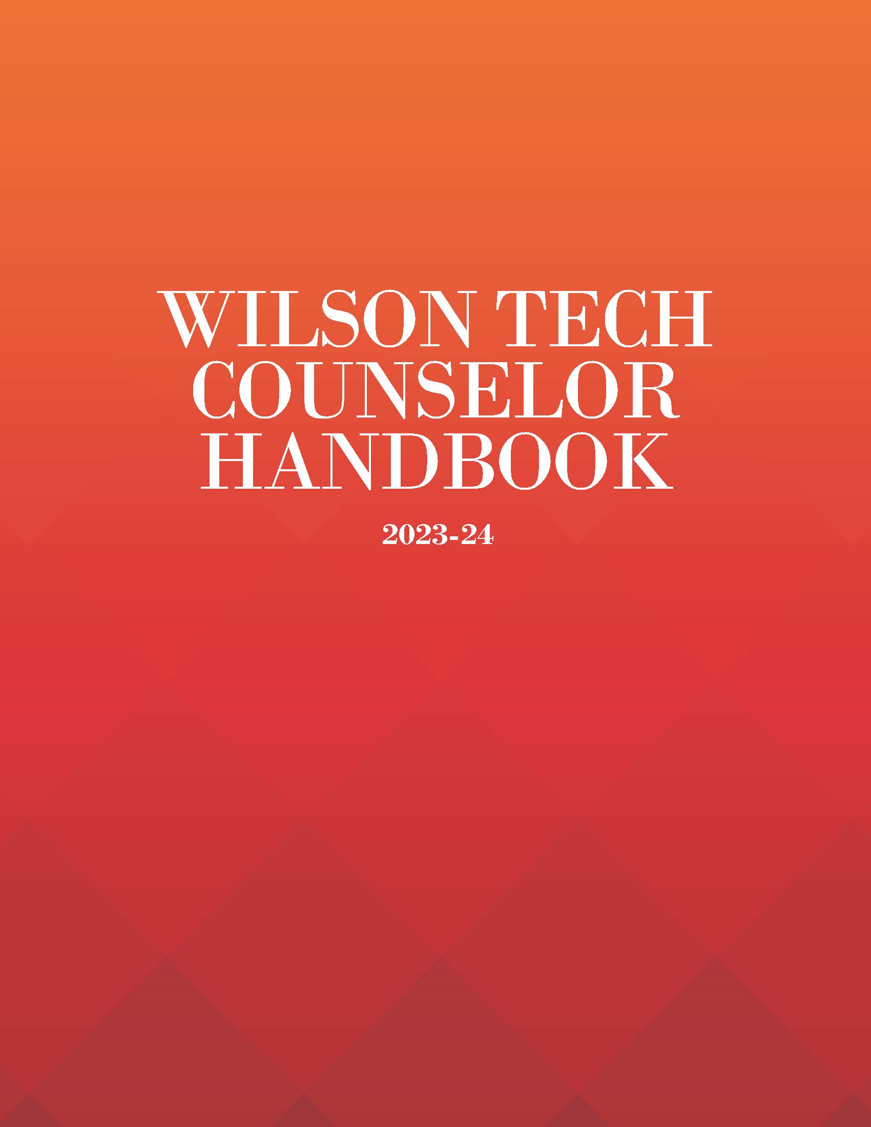 Wilson Tech Handbook - Wilson Tech